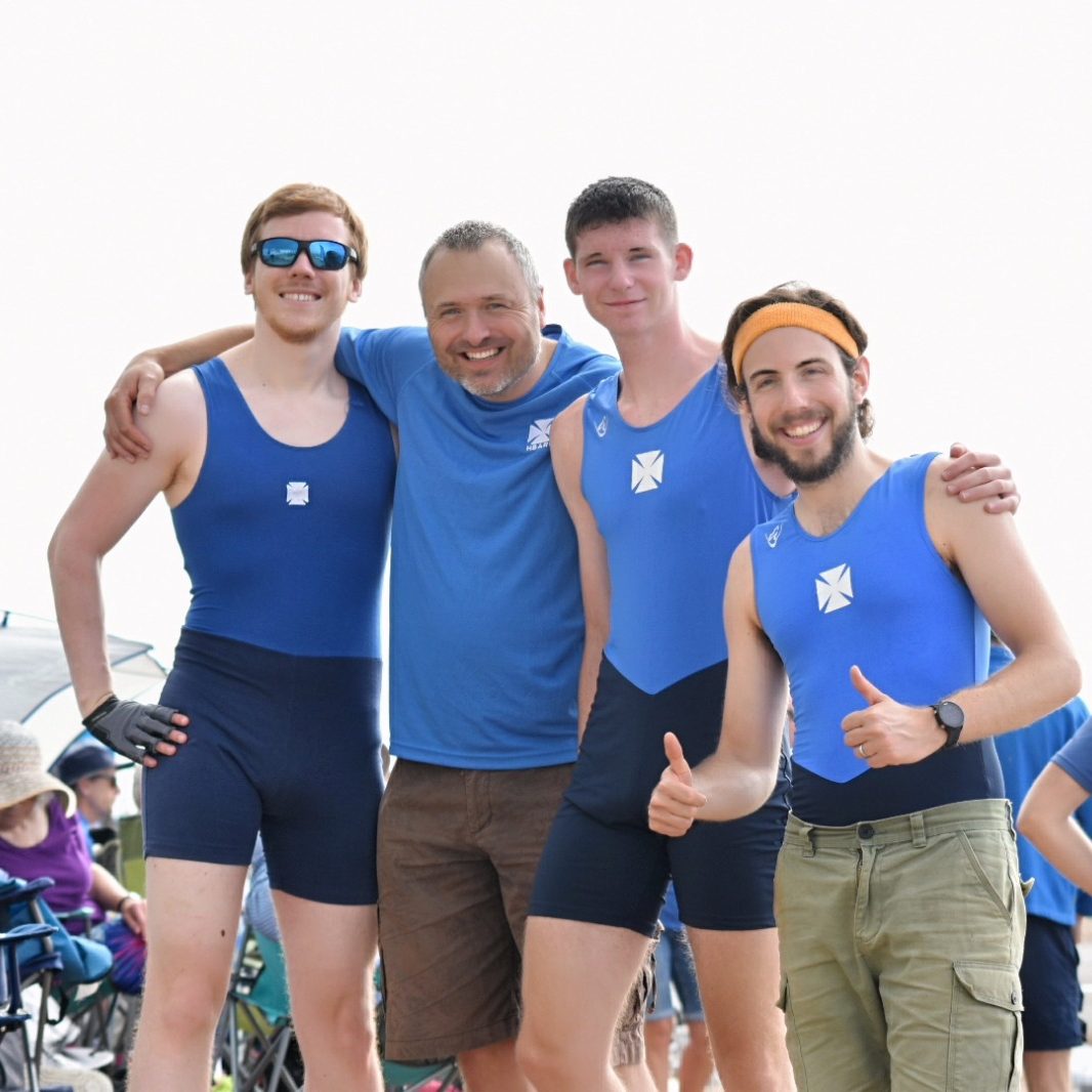 Spitfire rowers have a nice day at the beach! – Spitfire Boat Club